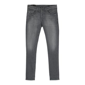 Dondup Graue Slim Fit Jeans - - Jeans - Herren - Grau - W30
