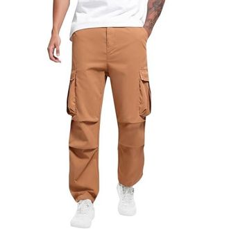 Generic Pantalon cargo pour homme - Coupe ample - Pantalon de jogging - Pantalon de surv&ecirc;tement long respirant - Pantalon de sport d&eacute;contract&eacute; pour homme - Pa