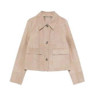 The Jack Leathers Femme, Vestes, Beige, Taille: 40 FR Malaga 11 Jacket