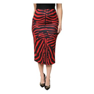 Dolce & Gabbana Femme, Jupes, Multicolore, Taille: 36 FR Pencil Skirt