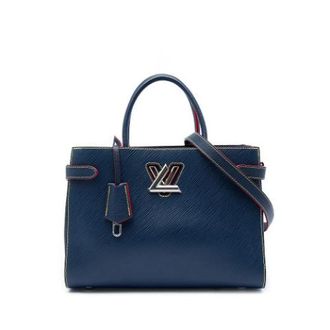 Louis Vuitton Pre-owned Cuir sacs-louis-vuitton - Femme - Pre-owned - Bleu - Taille: ONE Size