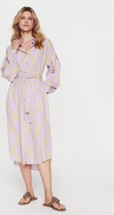 Silvian Heach Hemdkleid GPP23371VE Violett Regular Fit