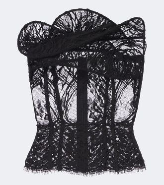Magda Butrym Bustier en dentelle