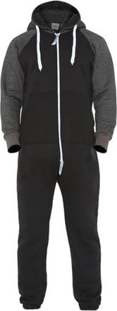 Juicy Trendz Hommes Grenouill&egrave;re Capuche Combinaison Unisexe Tout en Un Onesie Une pi&egrave;ce Pyjamas