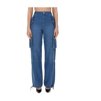 Moschino Damen, Hosen, Blau, W25Gr&ouml;&szlig;e
