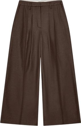 Birgitte Herskind Femme, Pantalons, Brun, Taille: 36 FR Lotus Linen Pants