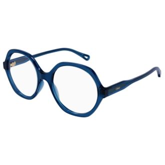 Chlo&eacute; unisex, Accessoires, Bleu, Taille: 53 MM Monture Optique Ronde