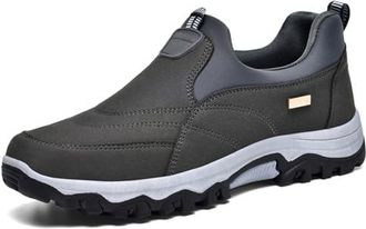 Generico Chaussure de Marche Homme sans Lacets Baskets de randonn&eacute;e en Plein air Chaussures de randonn&eacute;e &agrave; Enfiler pour Homme Chaussures orthop&eacute;diques Chaussur