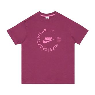 Nike Utility Tee Kurzarm-T-Shirt - - Sport - Damen - Rosa - M