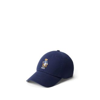 Polo Ralph Lauren Casquette Bear &agrave; logo brod&eacute; en coton