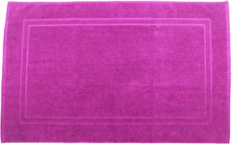 Julie Julsen Badvorleger 60 x 100 cm Premium Qualität 900 gm2 in aktuellen Farben und 4 Größen aus Baumwolle Badematte Badteppich Duschvorleger Design Doppel Rahme