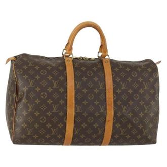 Louis Vuitton Pre-owned Toile sacs-louis-vuitton - Femme - Pre-owned - Brun - Taille: ONE Size