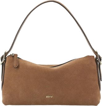 Abro Abro Hobo Bags - Schultertasche CARINA - Gr. unisize - in Cognacbraun - f&uuml;r Damen
