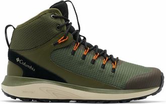 Columbia Herren Trailstorm Mid Waterproof Wanderschuh, Nori/Schwarz, 41 EU
