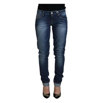 Acht Low Waist Denim Hose - - Jeans - Damen - Blau - W29