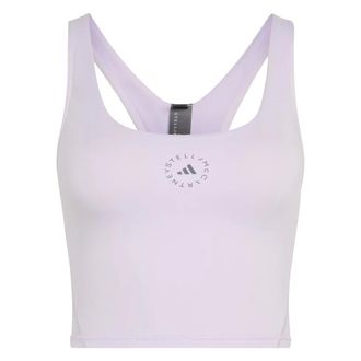 adidas by Stella McCartney Femme, Tops, Violet, Taille: 42 FR Yoga Crop Top