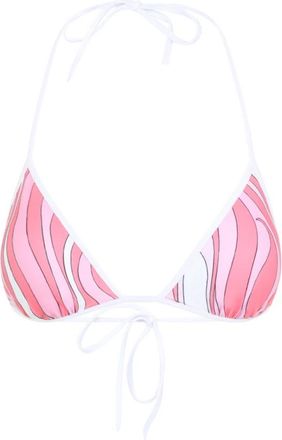 Pucci Dreieck Bikini Top - - Swimwear - Damen - Rosa - S