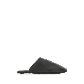 Off-white Leather Slippers - - Shoes - Herren - Schwarzk - 40 EU