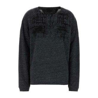 Maison Margiela Damen, Sweatshirts & Hoodies, Schwarzk, XLGr&ouml;&szlig;e