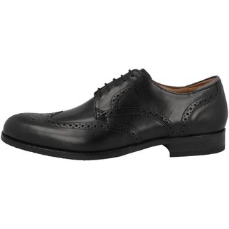 Clarks Craft Arlo Limit Brogue Chaussures Oxford en Cuir Noir Pour Homme, Noir, 42 EU