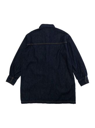 Marni Girls Dress Blue Cotton