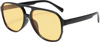 Generic Lunettes De Soleil For Hommes Et Femmes, Id&eacute;ales For Les Vacances, Activit&eacute;s Plein Air, Trajets Quotidiens, Le Sport La Conduite(Yellow)