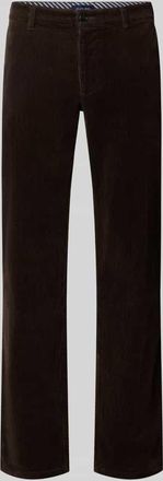 Christian Berg Straight Fit Stoffhose aus Baumwoll-Mix