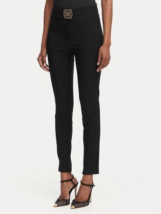 BABYLON Stoffhose W E00057 Schwarz Slim Fit