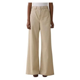 Jeanerica Femme, Jeans, Beige, Taille: W25 L32 Alfama Wide Jeans