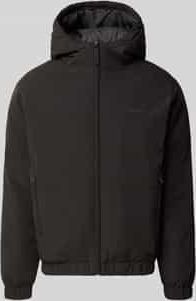 Review Regular Fit Jacke mit Kapuze und Rei&szlig;verschlusstaschen