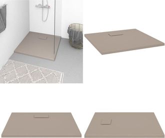 vidaXL Duschwanne SMC Braun 80x80 cm - Duschwanne - Duschwannen - Home & Living