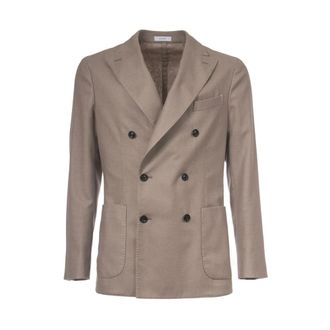 Boglioli Zweireihiger Blazer - - Jackets - Herren - Beige - S
