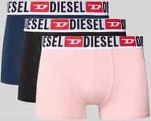 Diesel Trunks mit Logo-Stitching Modell Damien im 3er-Pack