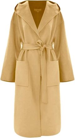 Kocca Femme, Manteaux, Jaune, Taille: 36 FR Manteau Diodino