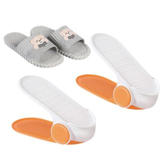 Generico Stapelbarer Schuh-Organizer, rutschfest, faltbar und platzsparend, Schuhhalter f&uuml;r die Organisation des Kleiderschranks | f&uuml;r Stiefel High Heels Schuh