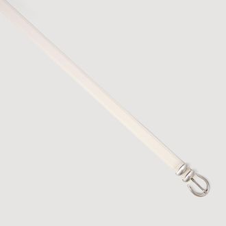 Sandro Ceinture en cuir &agrave; boucle m&eacute;tallique