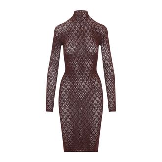 Wolford Femme, Robes, Rouge, Taille: 38 FR Robe Filet Sir&egrave;ne