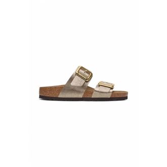 Birkenstock Homme, Chaussures, Brun, Taille: 38 EU Sandales &agrave; Boucle Rembourr&eacute;e