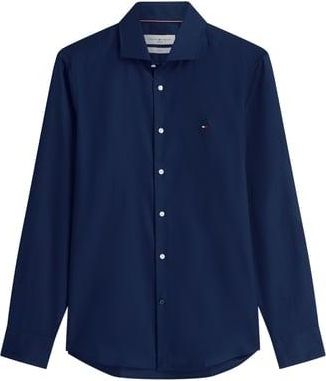 Tommy Hilfiger Chemise droite col classique en coton
