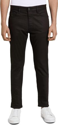 Tom Tailor Herren Josh Regular Slim Jeans 1021011, 10246 - Clean Raw Black Denim, 33W / 34L