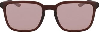 Nike Circuit Mi Quadratischer Rahmen-Sonnenbrille f&uuml;r Herren/Damen Unisex (gebranntes Braun)