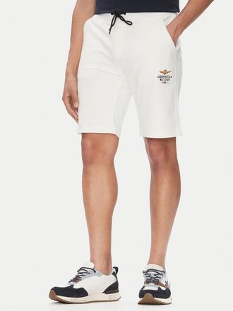 Aeronautica Aeronautica Militare Sportshorts 251BF017F459 Weiß Regular Fit