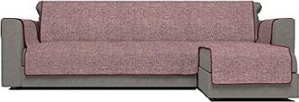 Italian Bed Linen Komfort-Antigleiten-Sofa-Decke mit chaiselongue,290cm, bordeaux