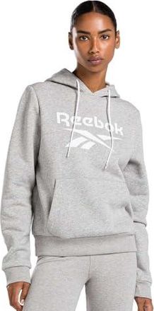 Reebok Id Big Logo Sweater, MGREYH, XS Femme