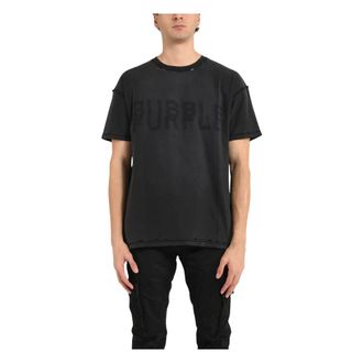 Purple Homme, Tops, Noir, Taille: M T-Chemises