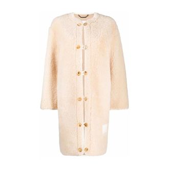 Chlo&eacute; Single-Breasted Manteaux - Femme - Manteaux - Rose - Taille: 36 FR