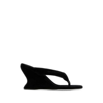 Balenciaga Paris Thong Sandal - Black