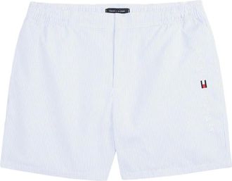 Tommy Jeans Homme, Maillots de bain, Bleu, Taille: S Short de bain rayé