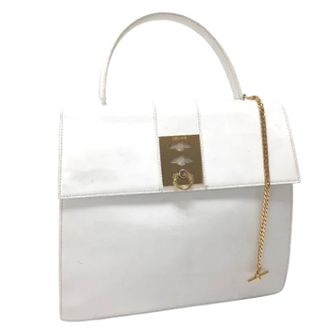 Celine Pre-owned Leder celine-taschen - - Pre-owned - Damen - Wei&szlig; - ONE SIZE