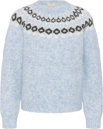 Kaffe Strickware - - Knitwear - Damen - Blau - L